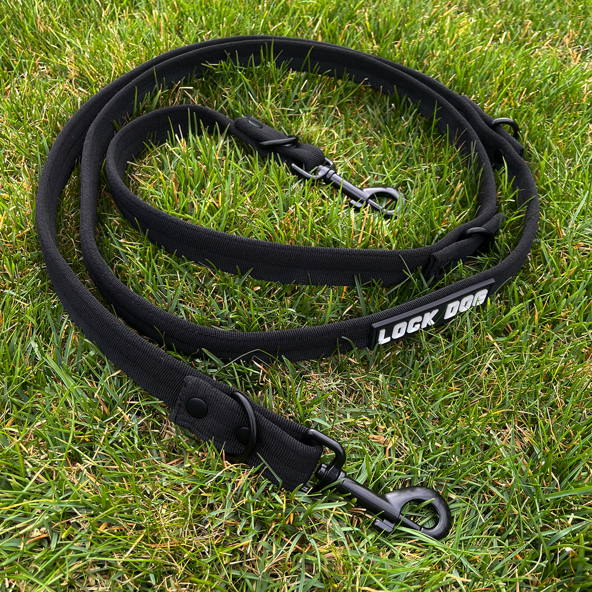 LOCK DOG bissfeste Hundeleine mit karabiner